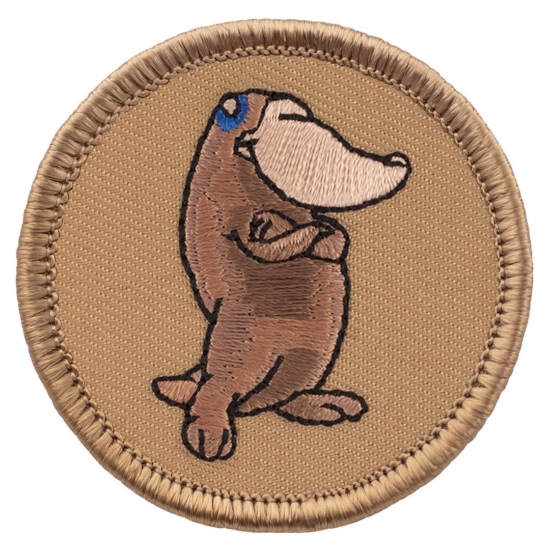 Platypus Patch – 2 Inch Diameter Embroidered Patch - Etsy