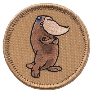 Platypus Patch – 2 Inch Diameter Embroidered Patch - Etsy