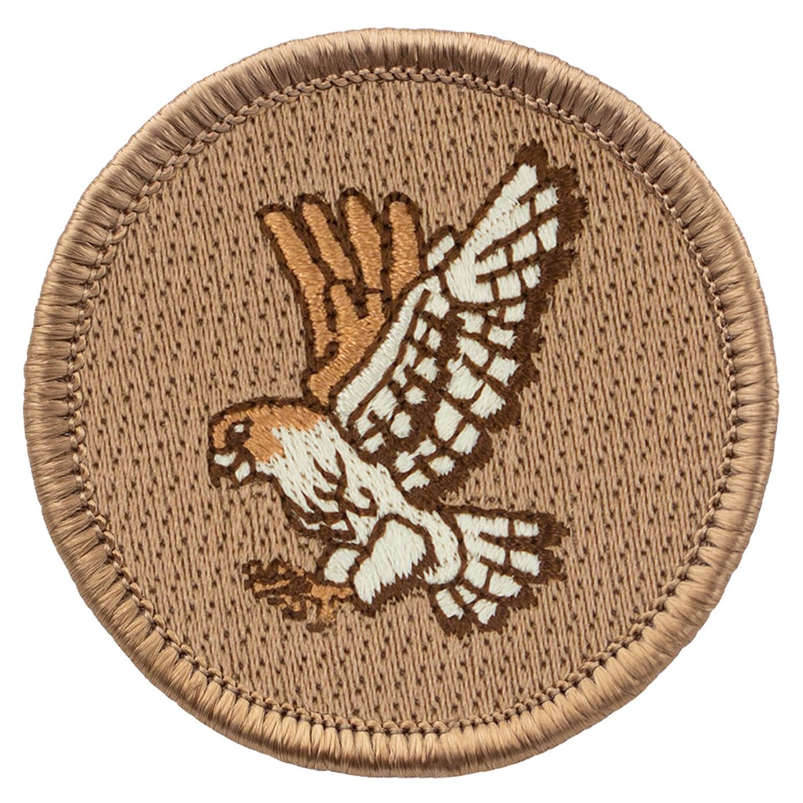 Falcon Patch (036) – 2 Inch Diameter Embroidered Patch - Etsy