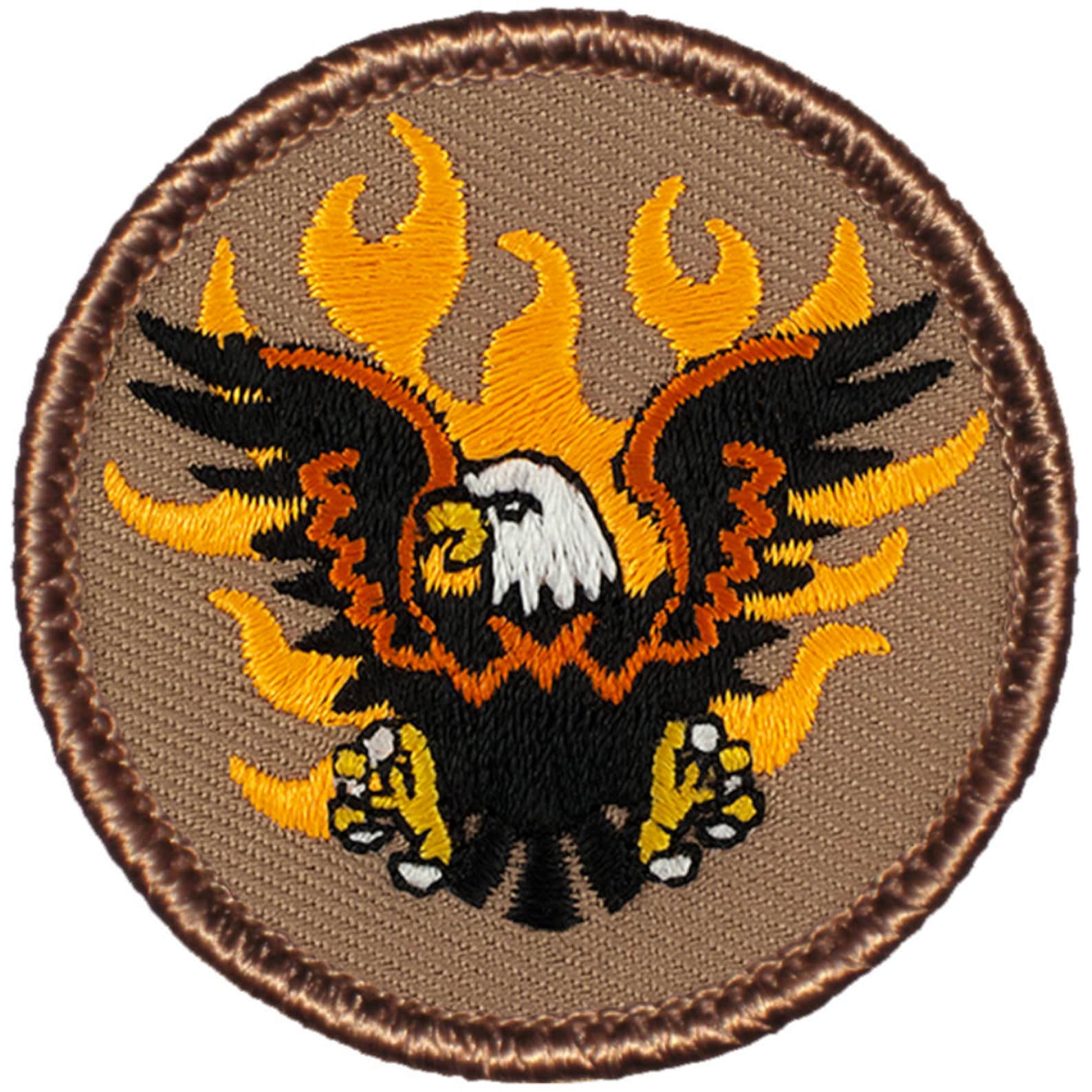 Firebird Patch (479) 2 Inch Diameter Embroidered Patch - Etsy