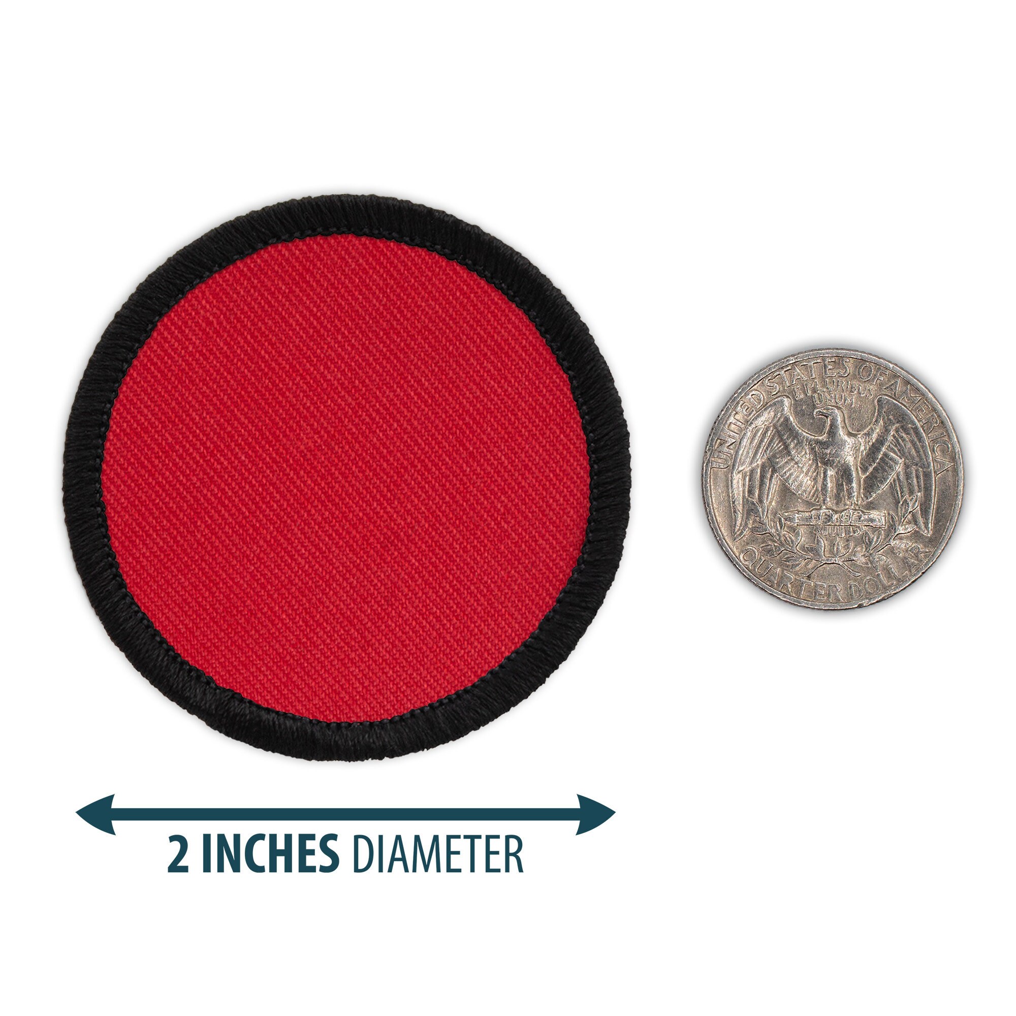 Red & Black Dragons Patch (R016) 2 Inch Diameter Embroidered Patch - Etsy
