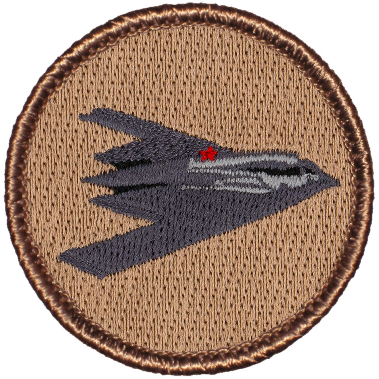 Stealth Bomber Patch (319) 2 Inch Diameter Embroidered Patch - Etsy