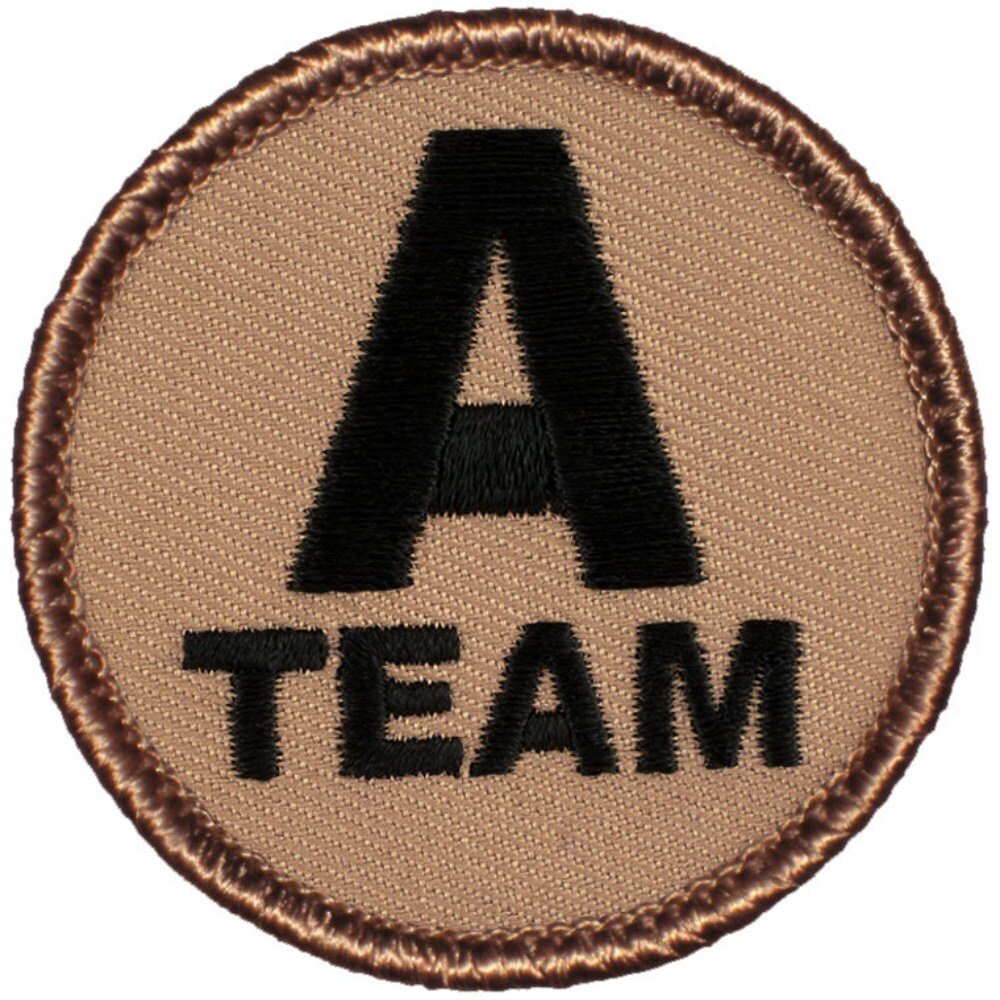A-Team Patch 029 2 Inch Diameter Embroidered Patch | Etsy