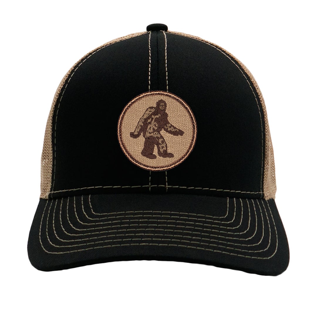 Bigfoot Hats - Embroidered Bigfoot Patch Hats - Pick Your Sasquatch ...