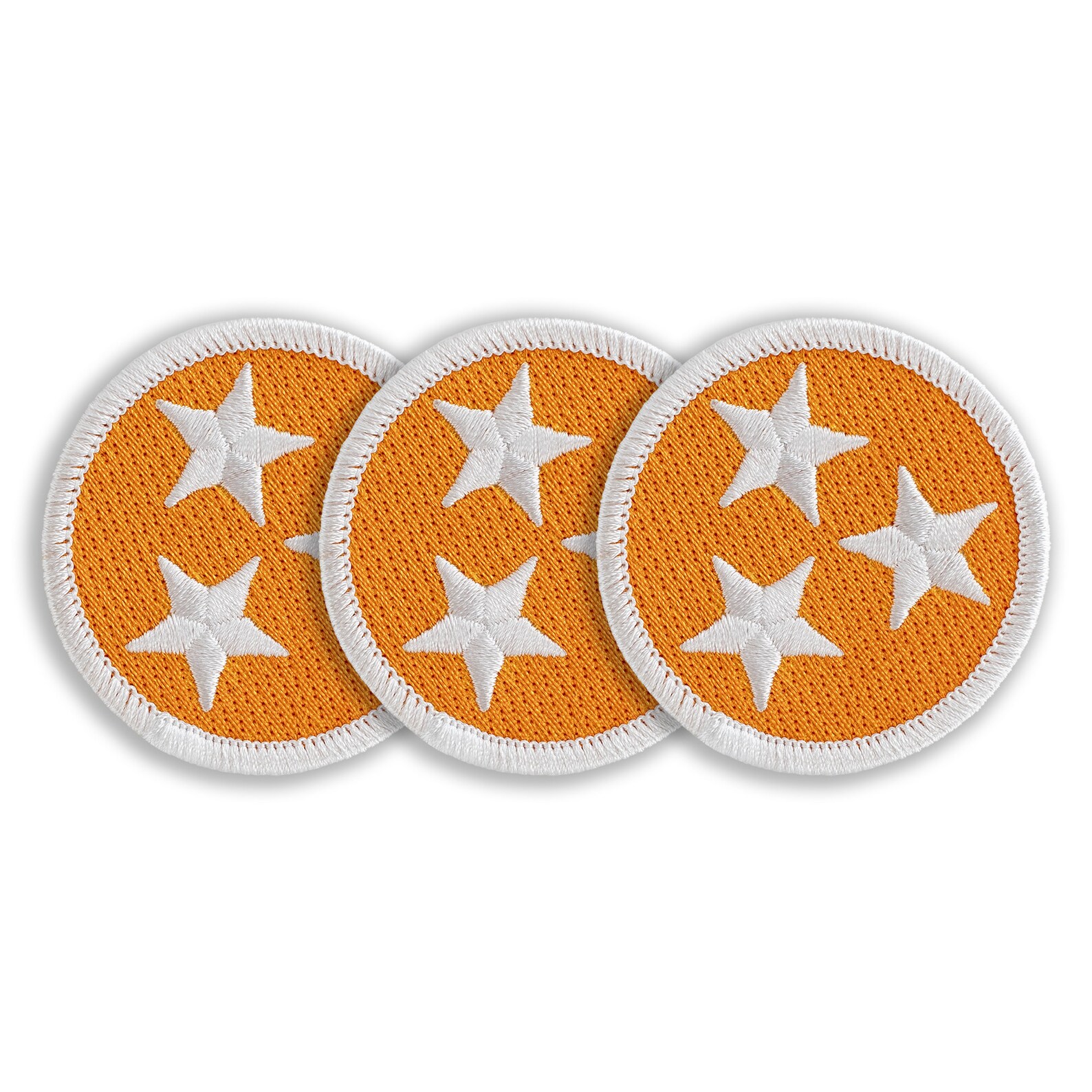 Orange Tennessee Tristar 2 Inch Diameter Embroidered Patch - Etsy