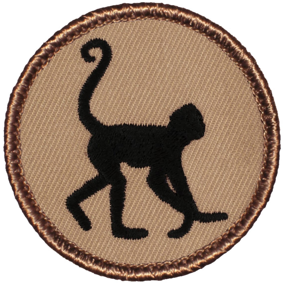 Spider Monkey Patch 499 2 Inch Diameter Embroidered Patch | Etsy