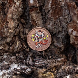 Silly Boy Scout Monkey Patch - 2 Inch Diameter Embroidered Patch - Etsy