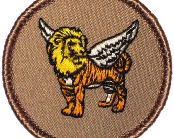 Liger Patch 2 Inch Diameter Embroidered Patch | Etsy