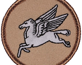 Purple Pegasus Patch 2 Inch Diameter Embroidered Patch | Etsy
