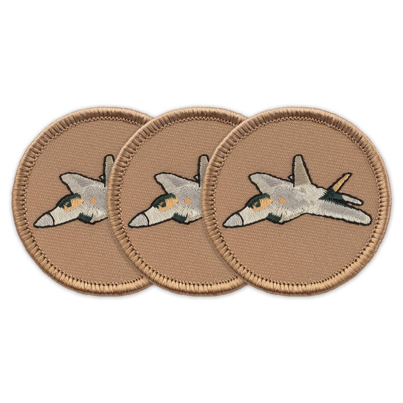 F-22 Raptor Patch (188) 2 Inch Diameter Embroidered Patch - Etsy