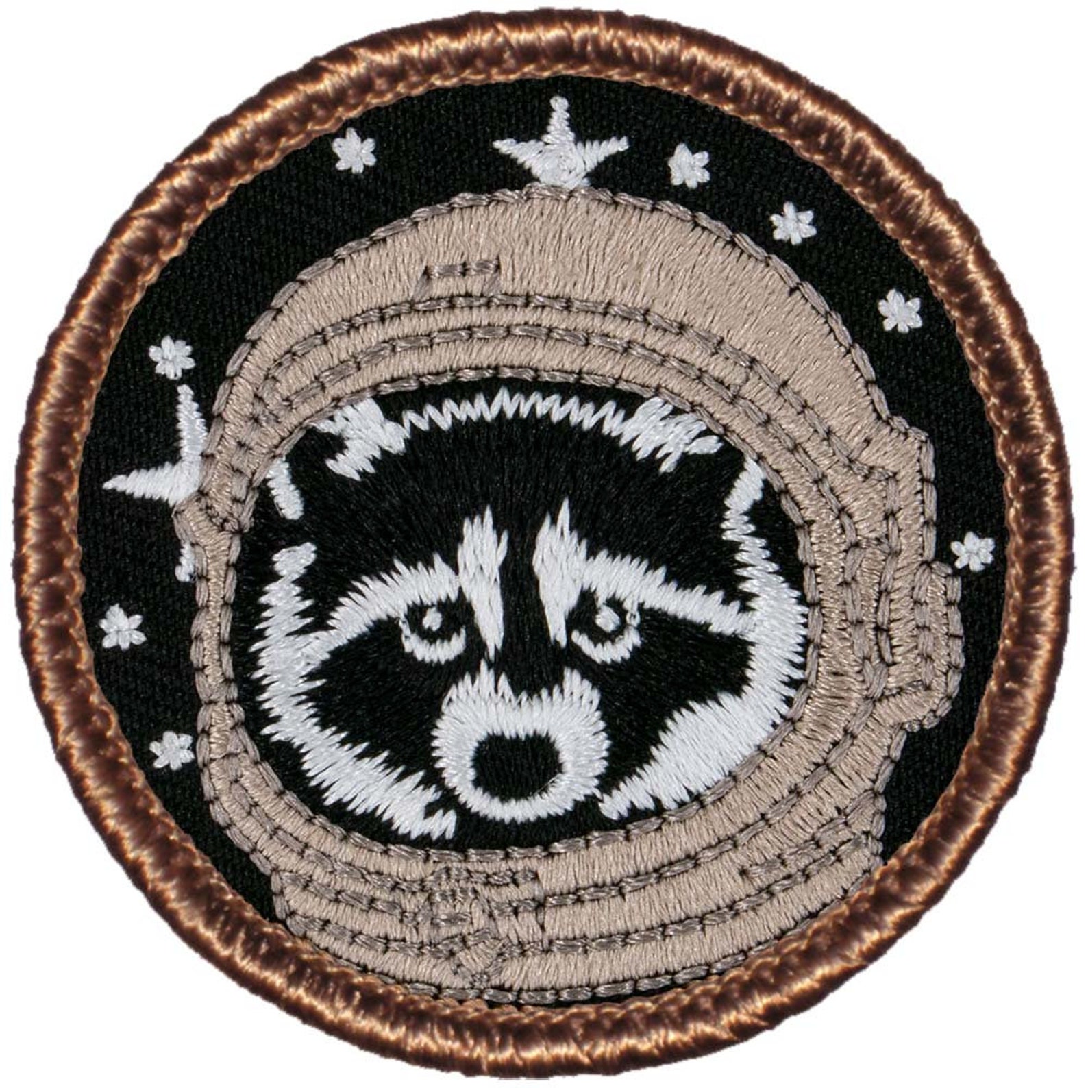 Space Raccoon Patch - 2 Inch Diameter Embroidered Patch - Etsy