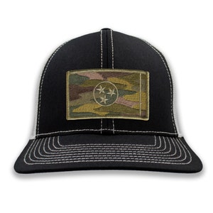 Subdued Camo Green Tennessee State Flag Richardson™ Trucker Cap and Other Styles - Etsy