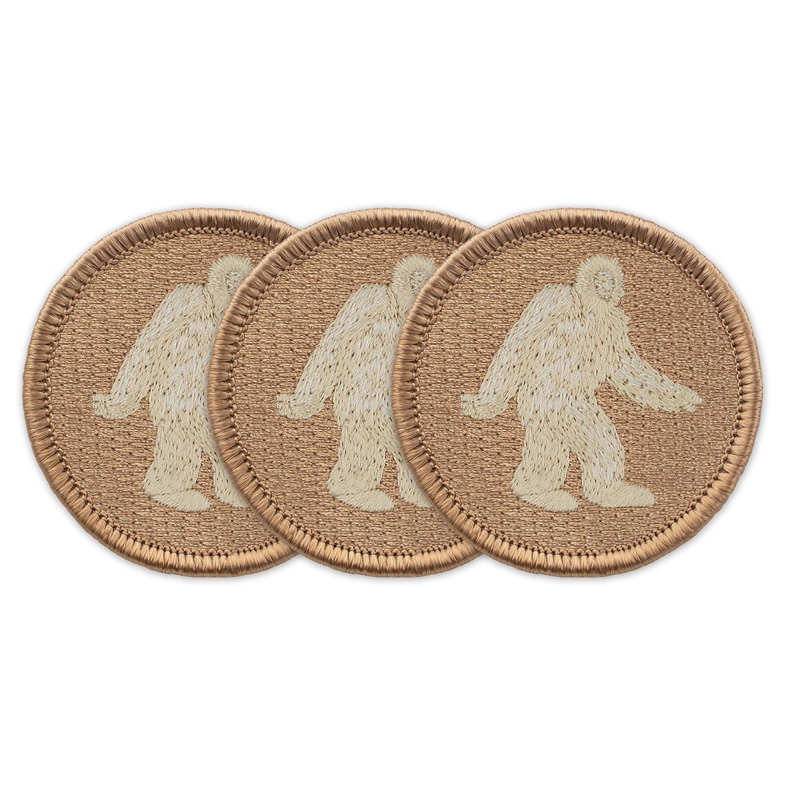 Yeti Patch (173A) 2 Inch Diameter Embroidered Patch - Etsy