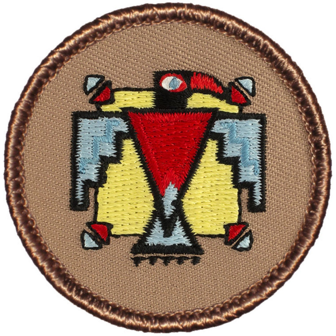 Thunderbird Patch (122) 2 Inch Diameter Embroidered Patch - Etsy