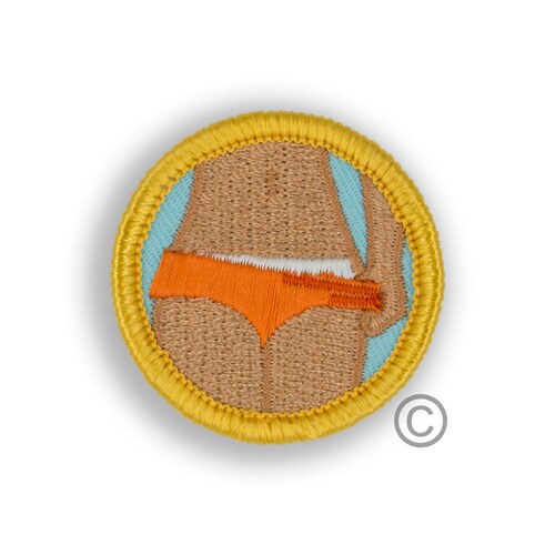 Deadly Gas Demerit Badge 1.5 Square Embroidered Patch - Etsy