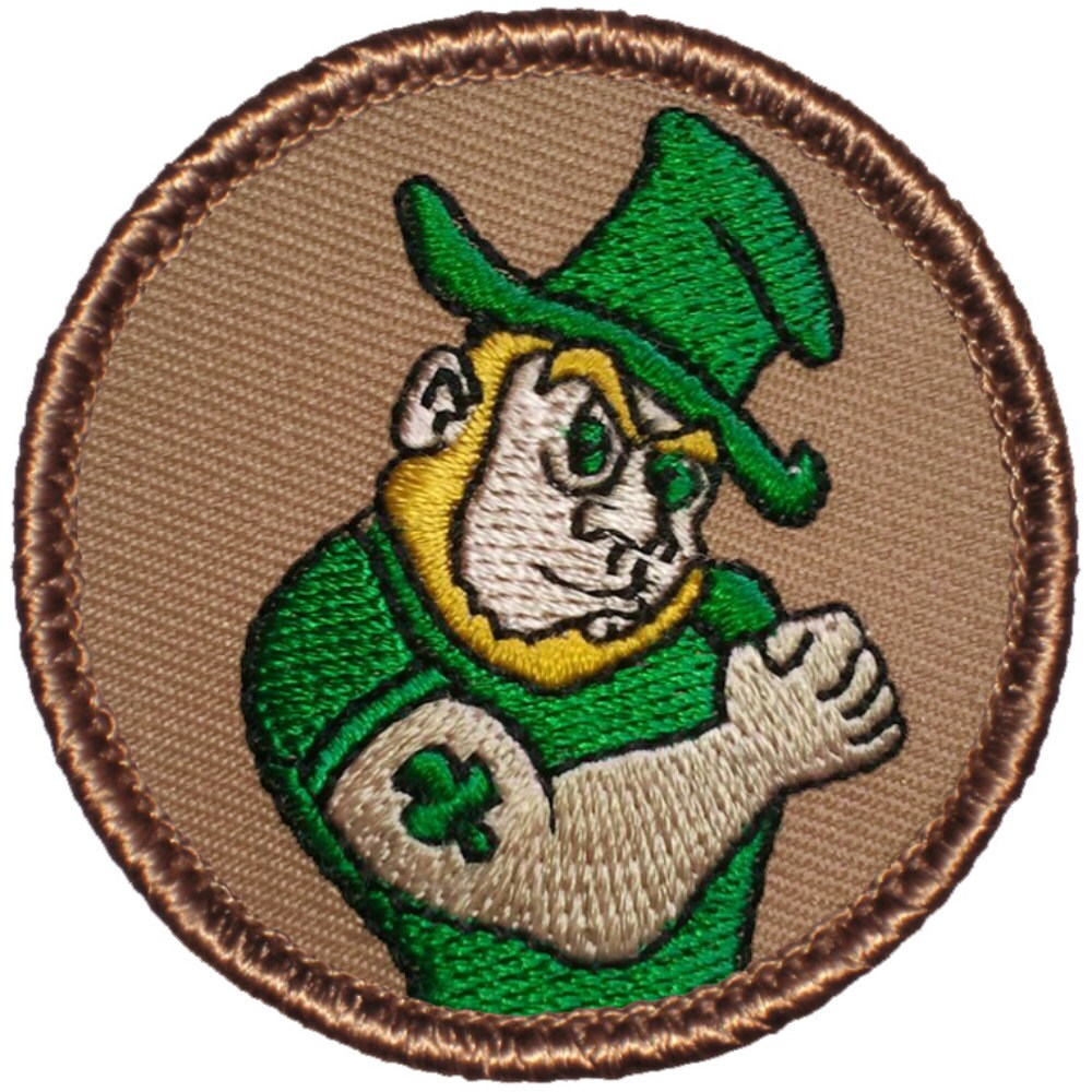 Fighting Irish Patch 431 2 Inch Diameter Embroidered Patch - Etsy