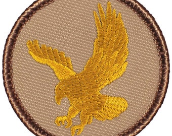 Redneck Eagle Patch 351 2 Inch Diameter Embroidered Patch | Etsy