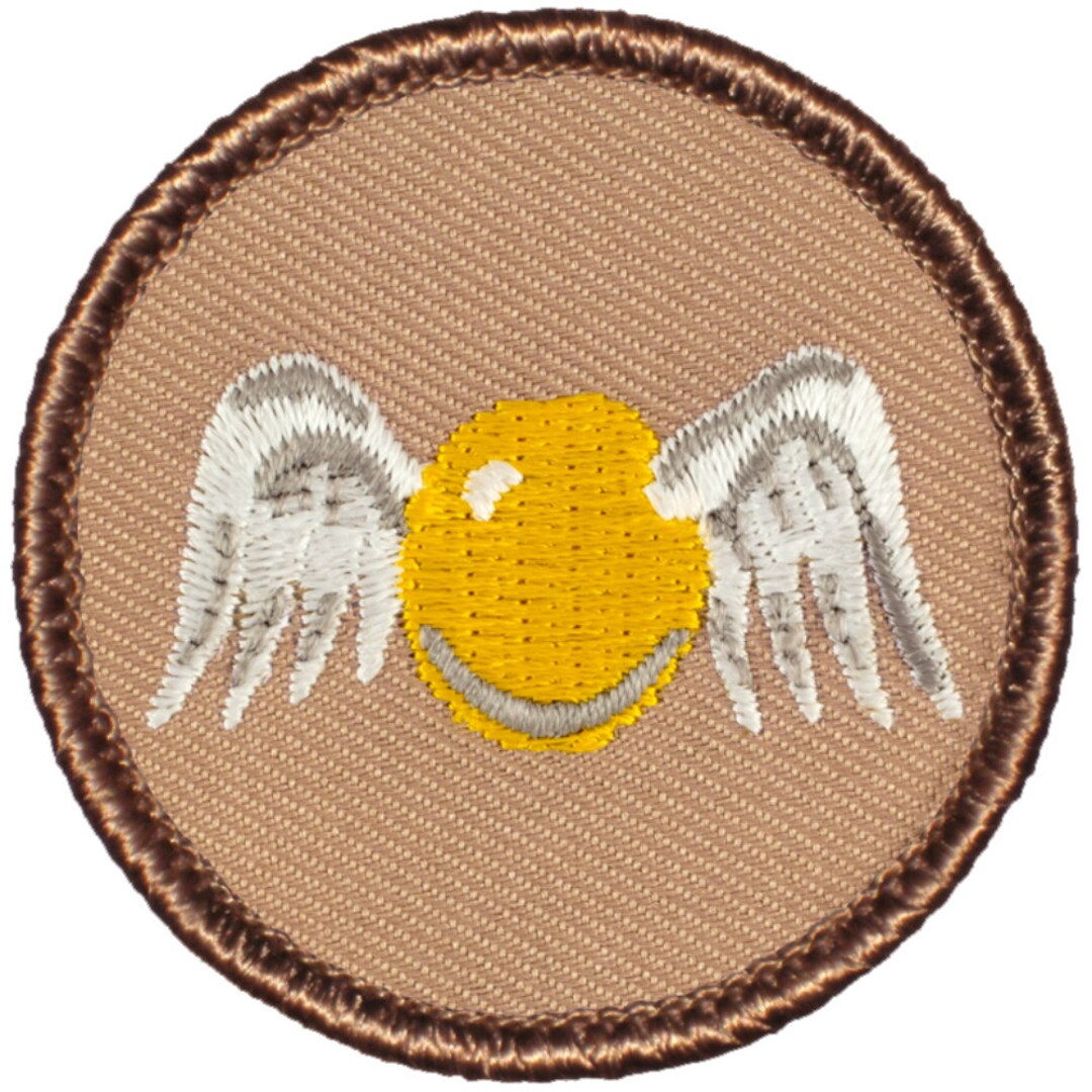 Flying Ping Pong Ball Patch - 2 Inch Diameter Embroidered Patch - Etsy