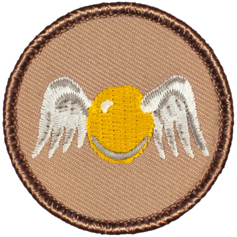 Flying Ping Pong Ball Patch 2 Inch Diameter Embroidered - Etsy