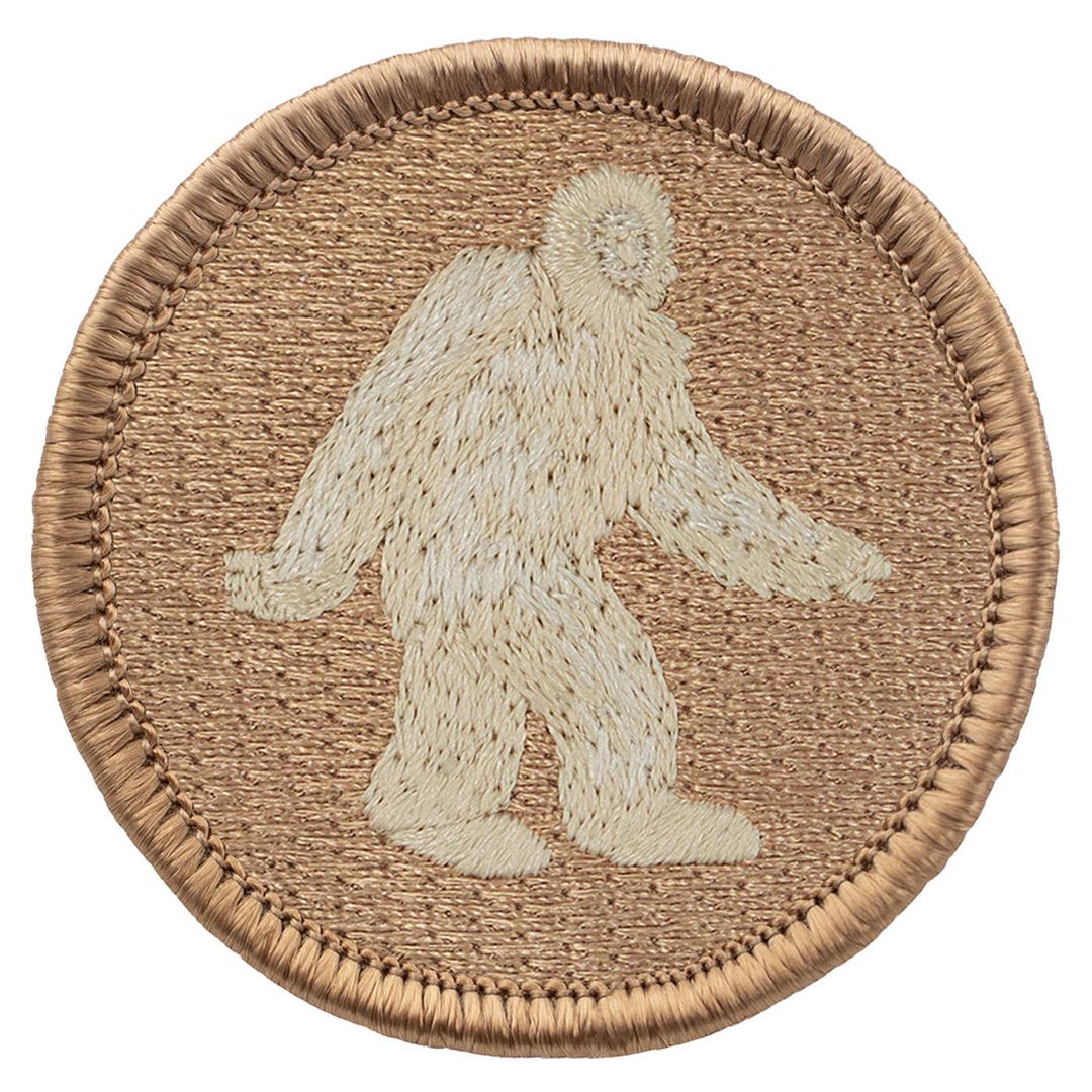 Yeti Patch (173A) 2 Inch Diameter Embroidered Patch - Etsy