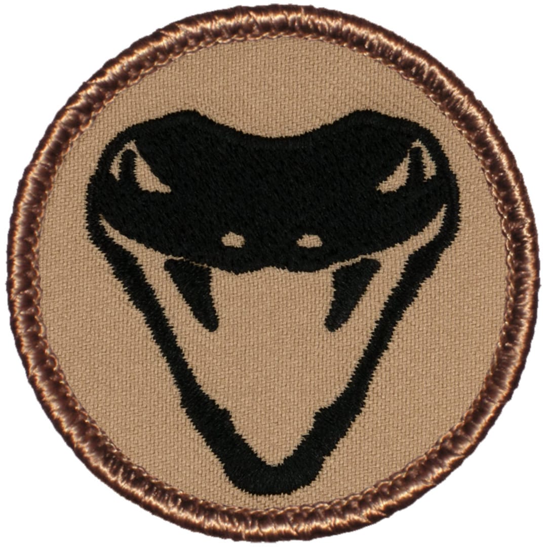 Viper Patch (409) 2 Inch Diameter Embroidered Patch - Etsy