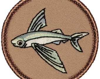 Flying Banana Patch 2 Inch Diameter Embroidered Patch | Etsy