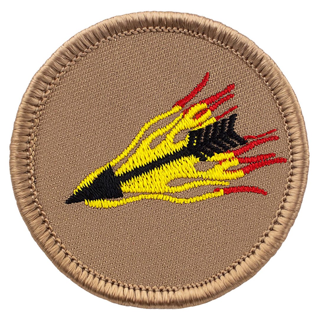 Flaming Arrow Patch (270) 2 Inch Diameter Embroidered Patch - Etsy