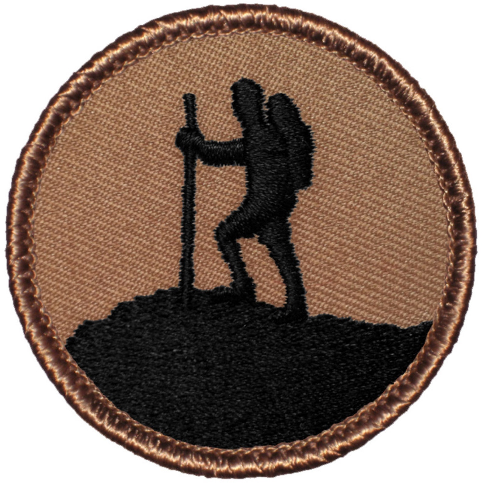 Mountaineer Patch (461) 2 Inch Diameter Embroidered Patch - Etsy