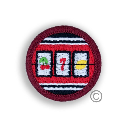 Blackjack Demerit Badge 1.5 Diameter Embroidered Patch - Etsy