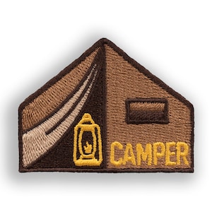 Camping Nights Achievement Patches - Outdoor Award Badges - Etsy