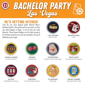 Demerit Badge Bachelor Bundles - Spoof Merit Badges for Bachelor ...