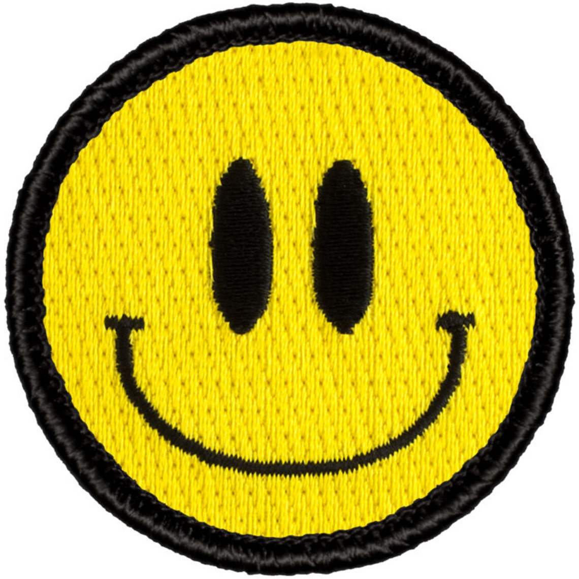 Happy Camper Patch - 2 Inch Diameter Embroidered Patch - Etsy