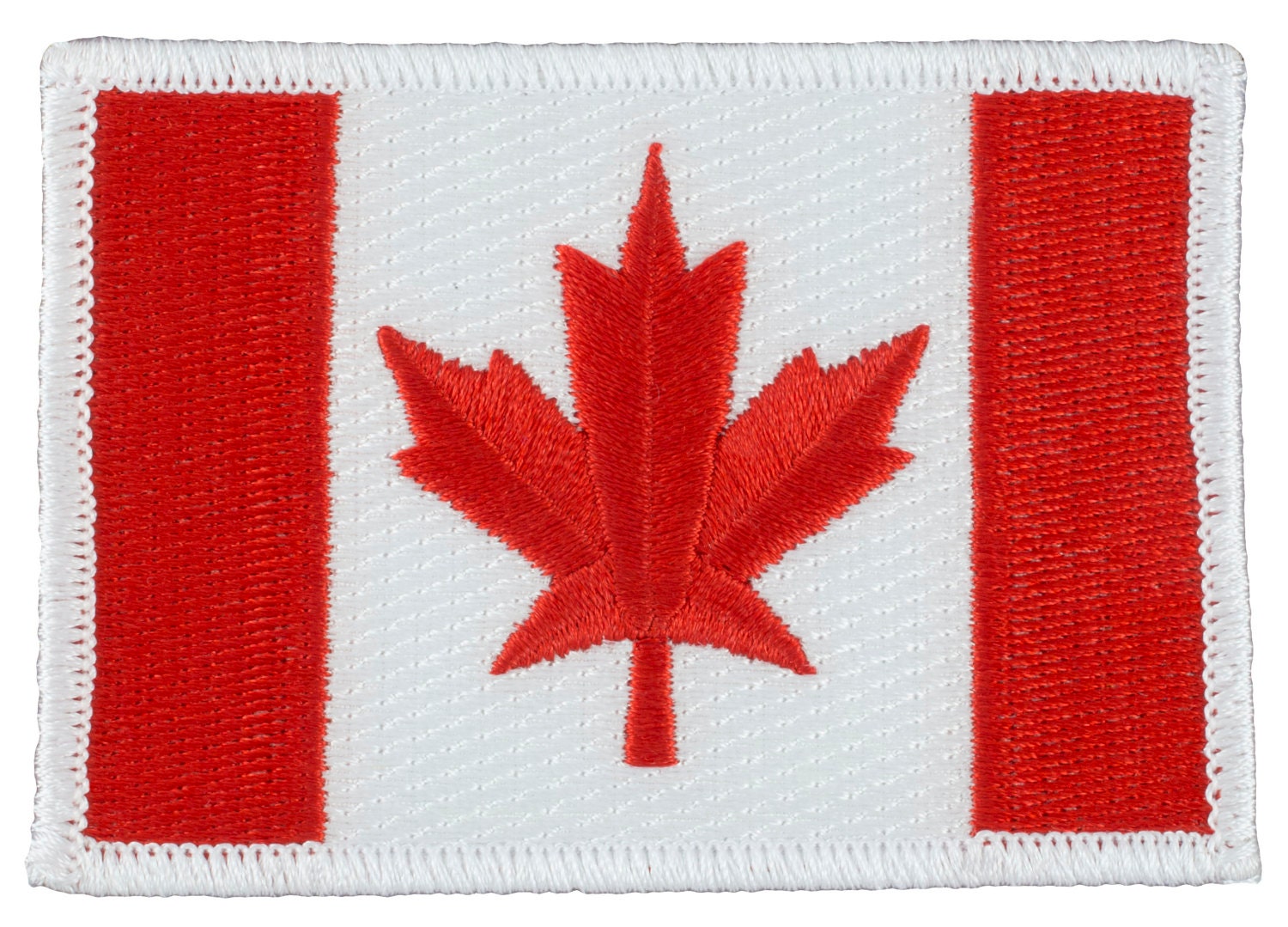 Canadian National Flag Patch Sew-on L10 Maple Leaf Patch 2 | Etsy