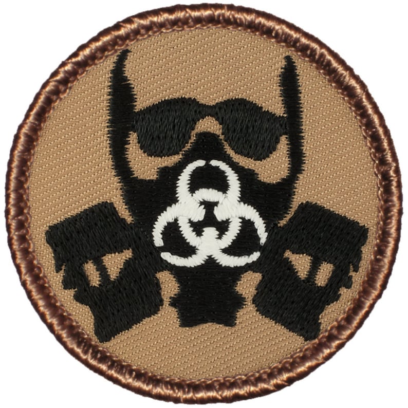 Contagion Patch (600GL) 2 Inch Diameter Embroidered Patch - Etsy