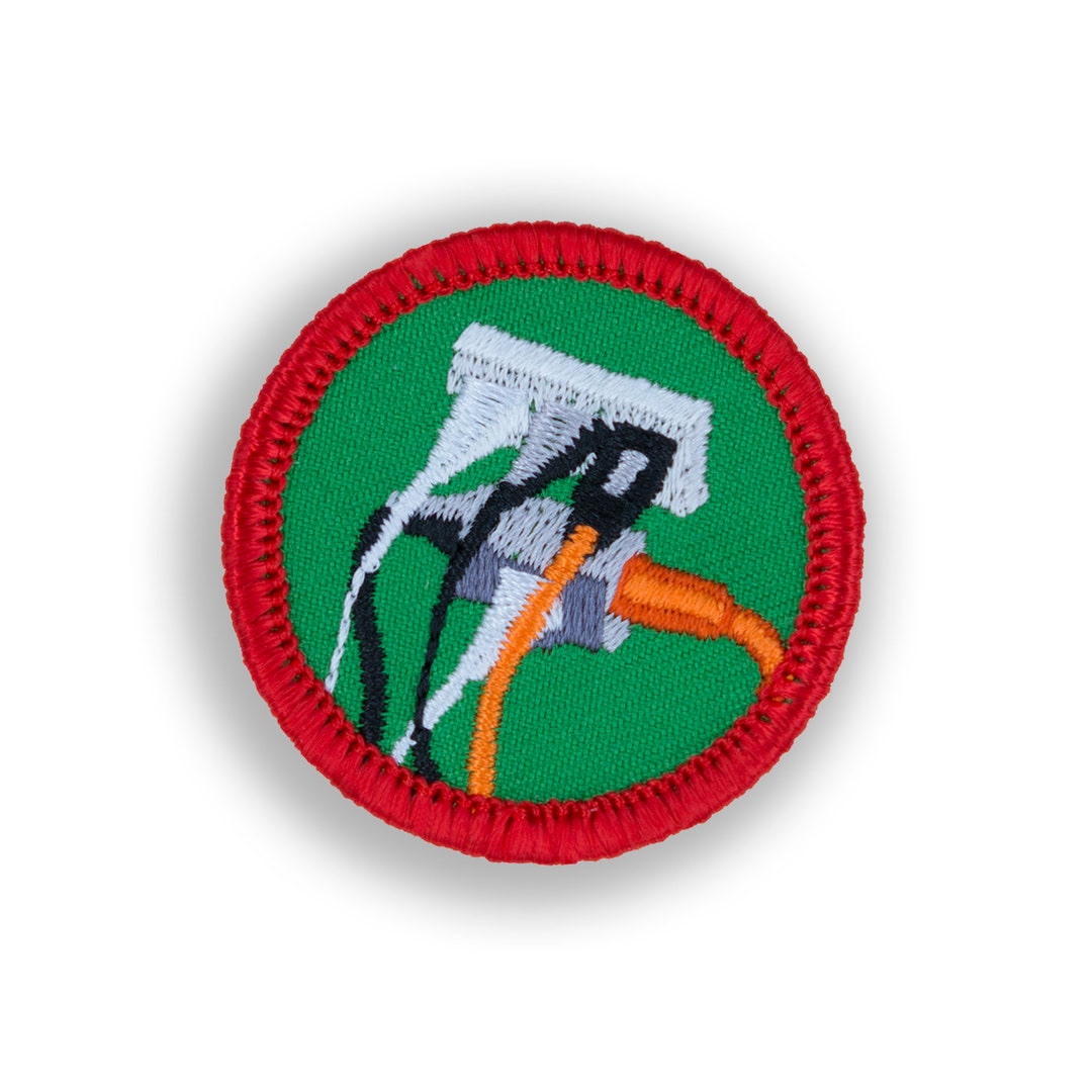 Circuit Overload Demerit Badge - 1.5" Diameter Embroidered Patch - Etsy