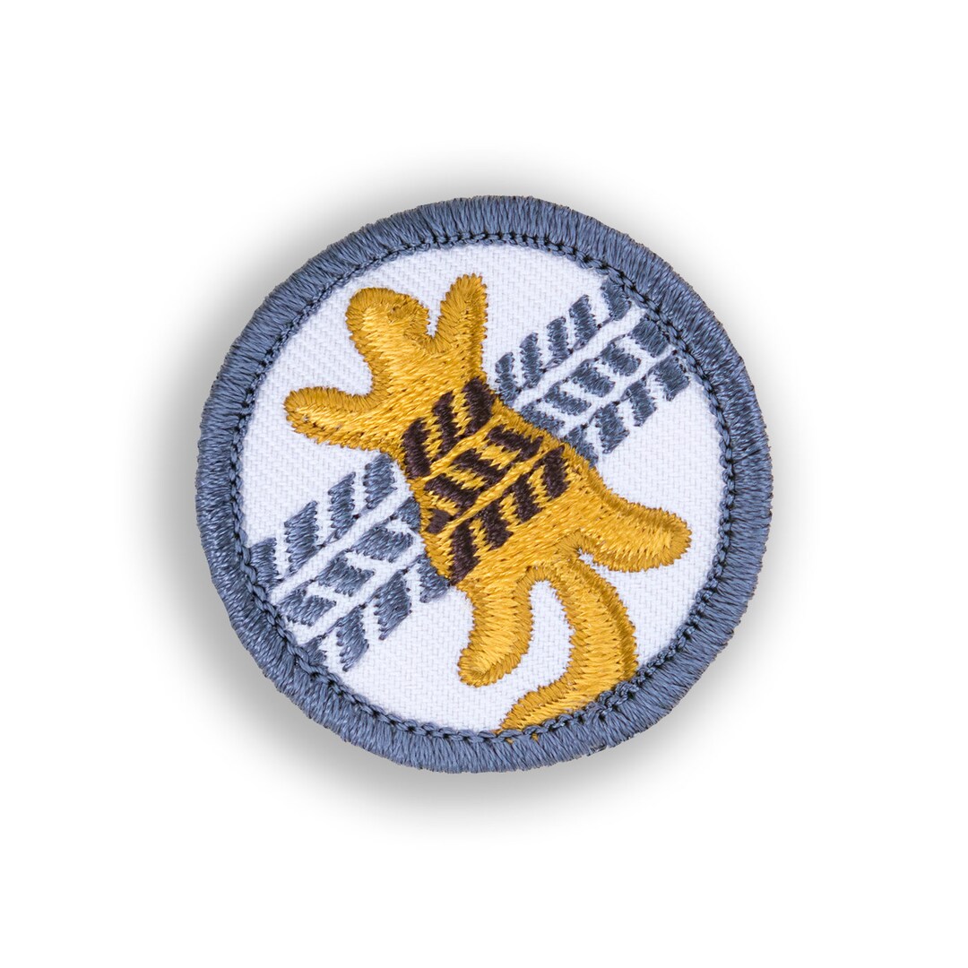 Roadkill Demerit Badge - 1.5" Diameter Embroidered Patch - Etsy