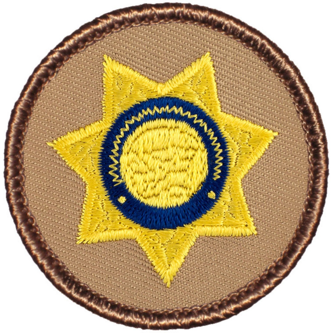Highway Patrol Patch (032) – 2 Inch Diameter Embroidered Patch - Etsy