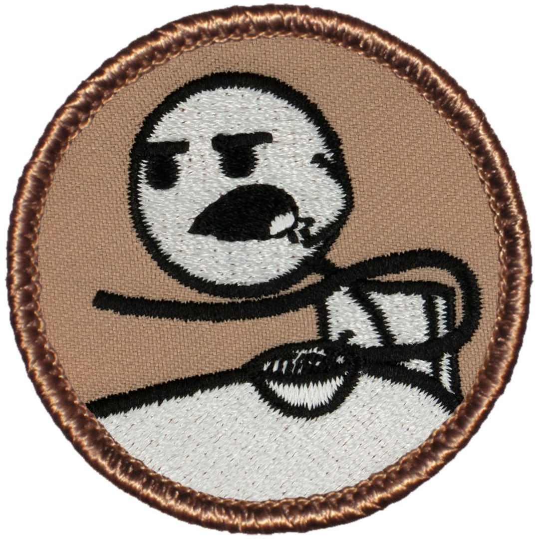 Cereal Guy Patch 2 Inch Diameter Embroidered Patch - Etsy