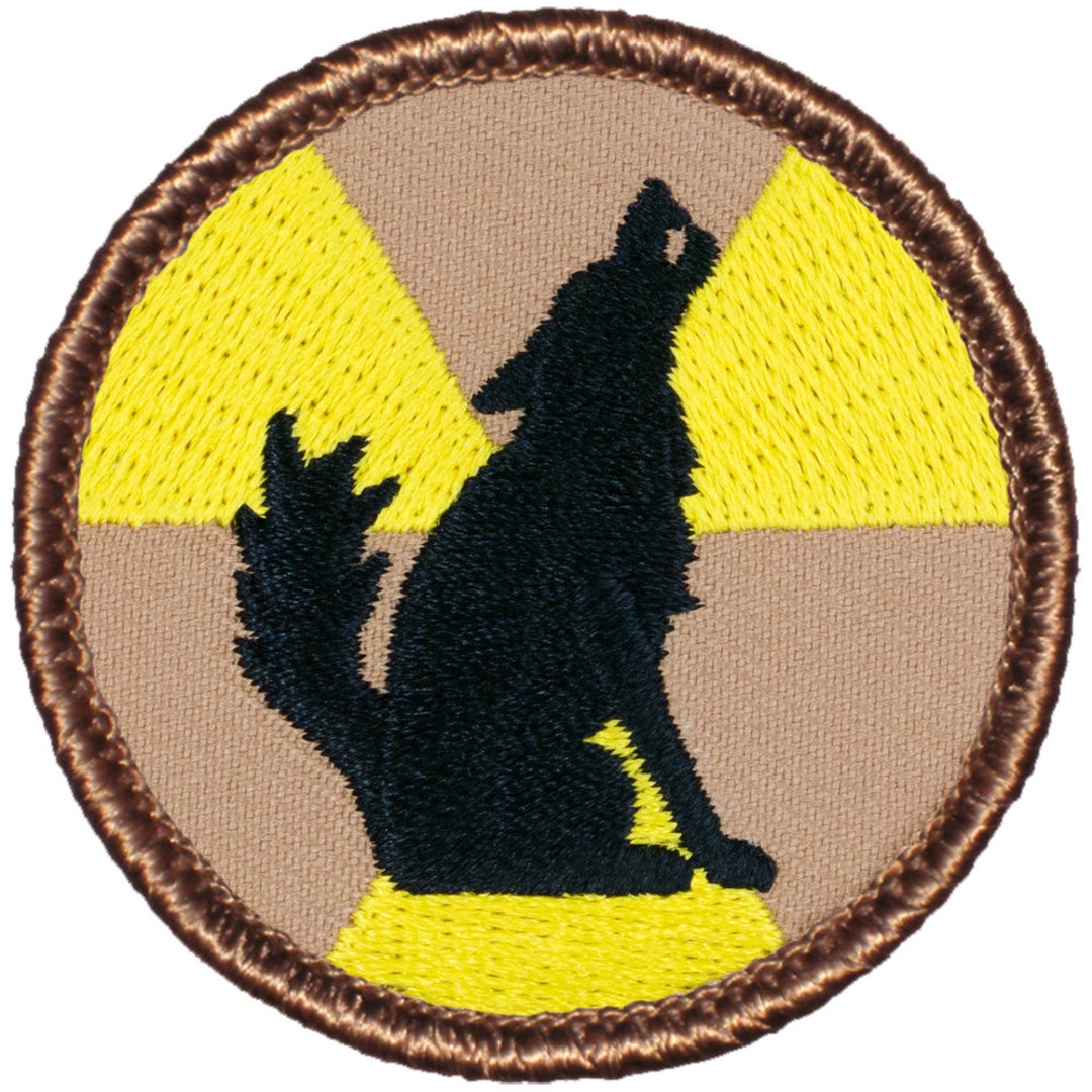 Nuclear Coyote Patch 094 2 Inch Diameter Embroidered Patch - Etsy