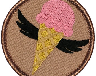 Flying Liger Patch 2 Inch Diameter Embroidered Patch | Etsy