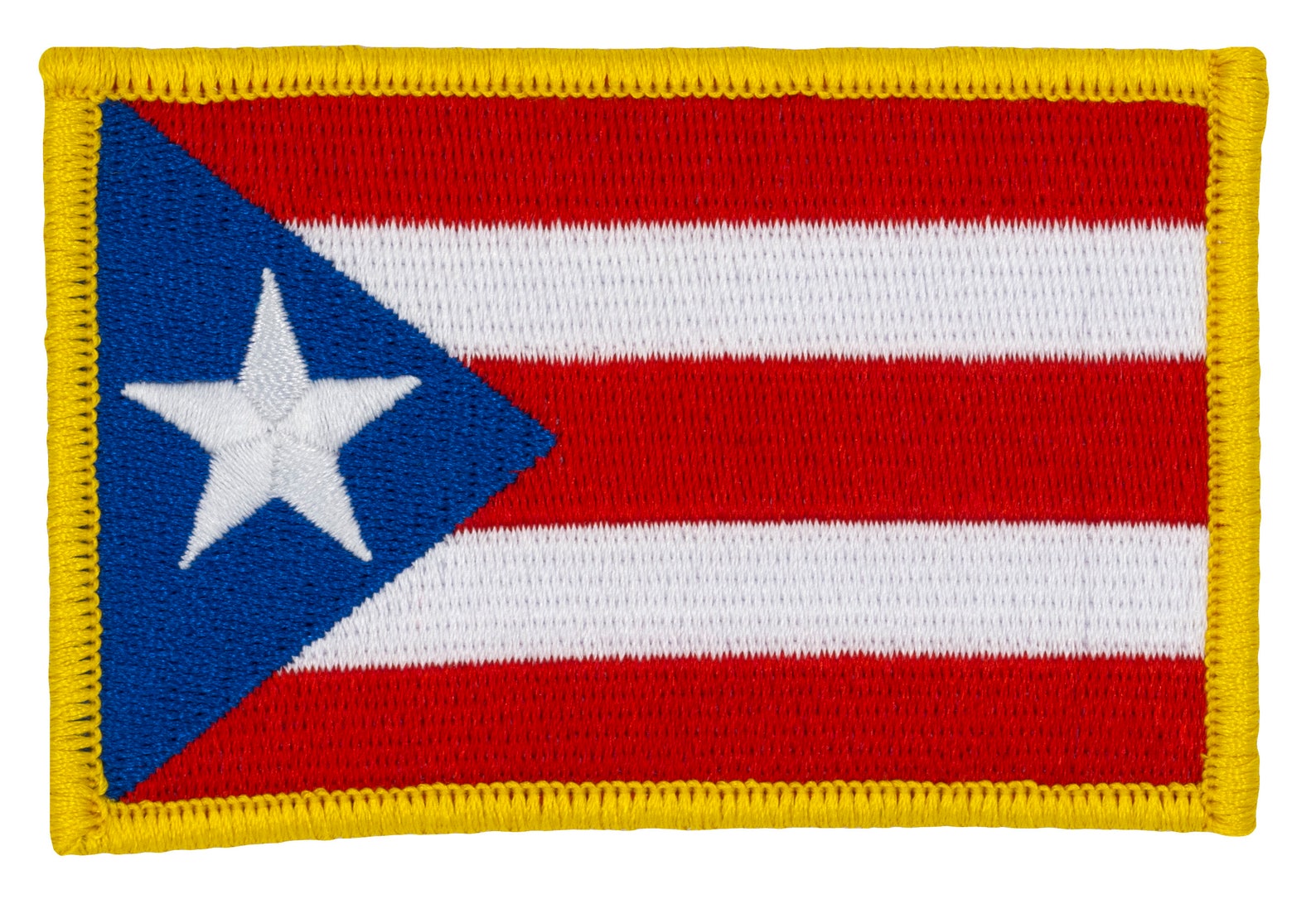 Puerto Rico Flag Patch - Sew-on (J06) Embroidered Patch 2 1/4" X 3 3/8 ...