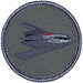 Stealth Bomber Patchgrey 319A 2 Inch Diameter Embroidered | Etsy