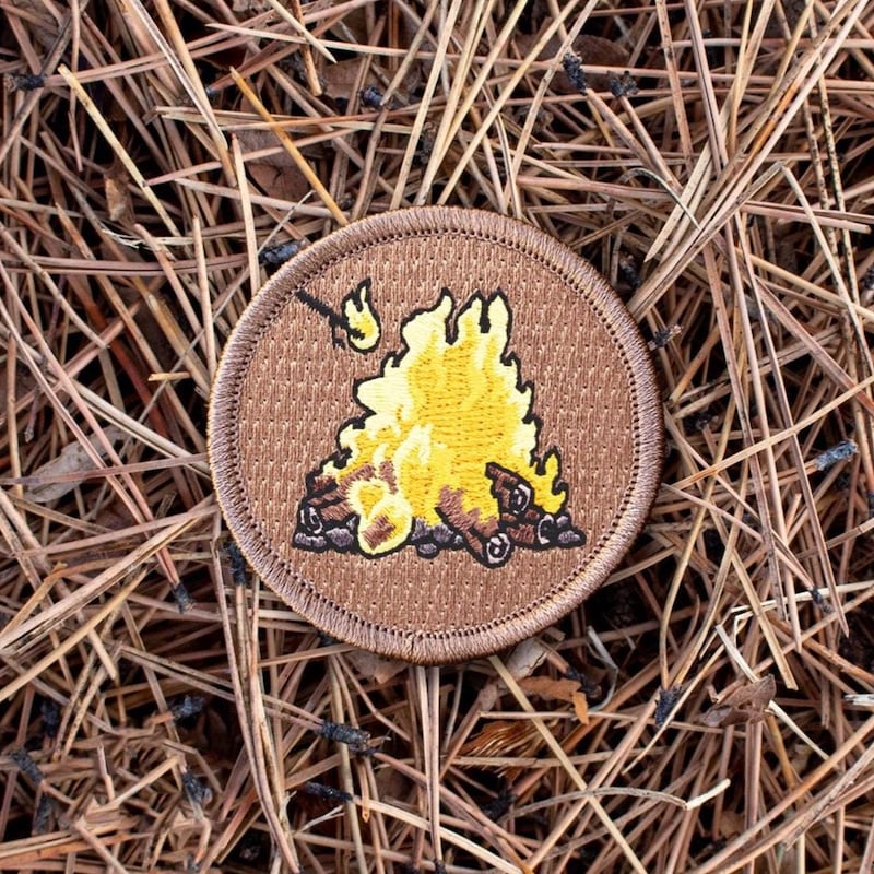 Patch Tent Campfire - Etsy