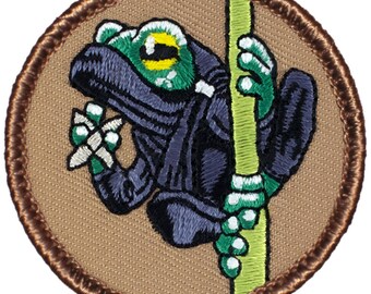 Ninja Patch 142 2 Inch Diameter Embroidered Patch | Etsy