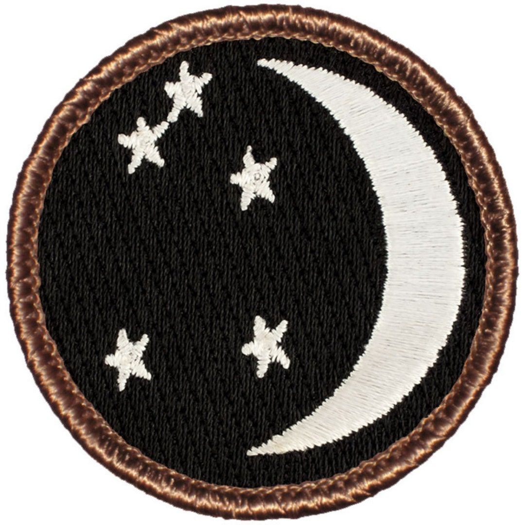 Lunar Patch 009 2 Inch Diameter Embroidered Patch - Etsy