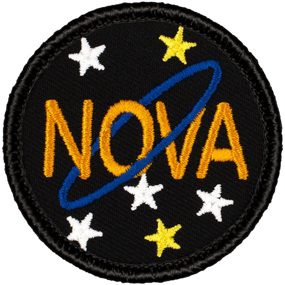 Nova Patch 2 Inch Diameter Embroidered Patch | Etsy