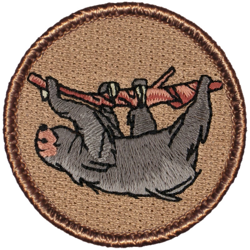 Sloth Iron on Patch - Etsy