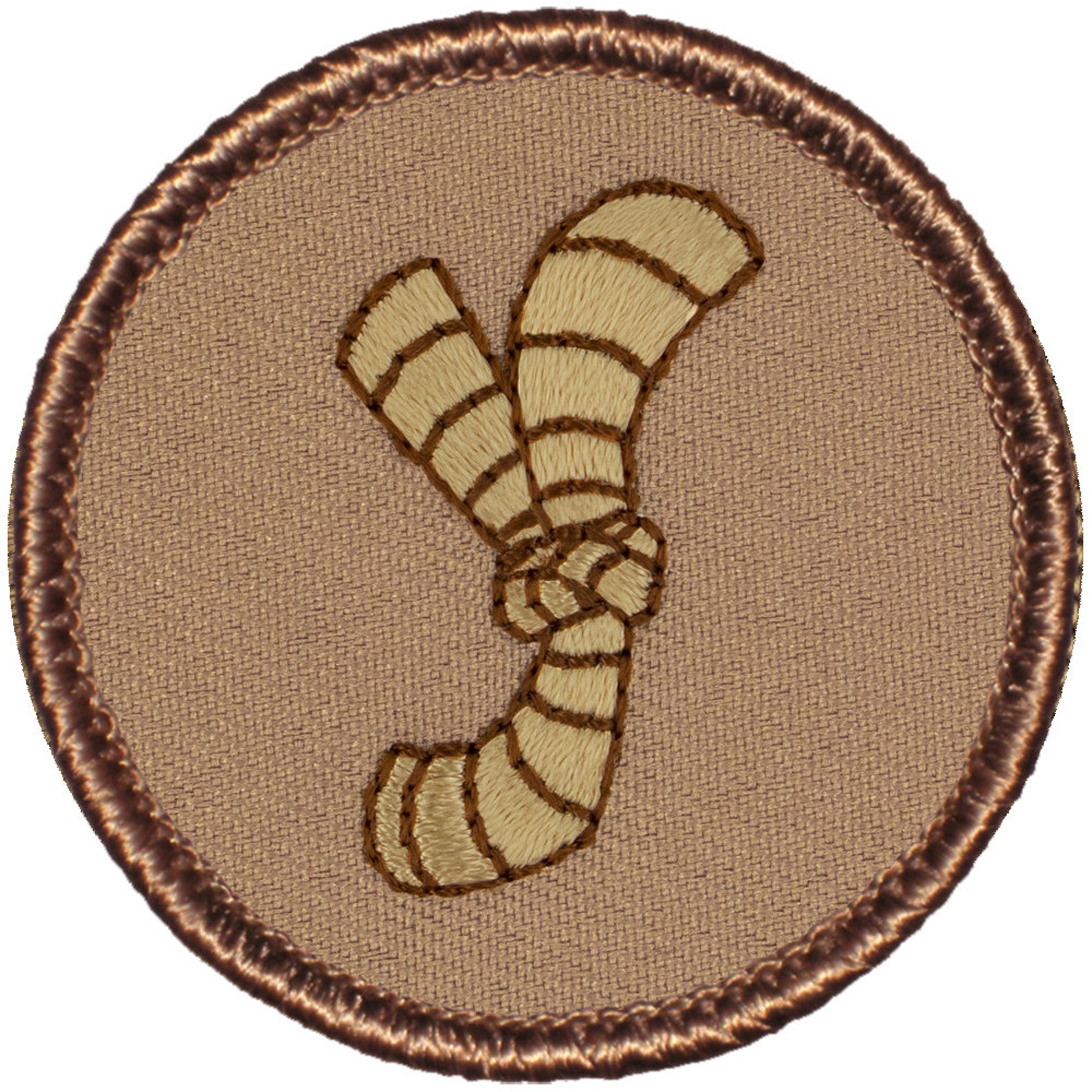Y Knot Patch 373 2 Inch Diameter Embroidered Patch - Etsy