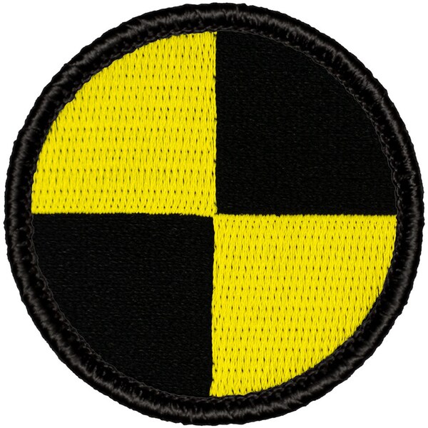 Crash Test Dummy Symbol Patch - Etsy