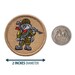 Combat Wombat Patch - 2 Inch Diameter Embroidered Patch - Etsy